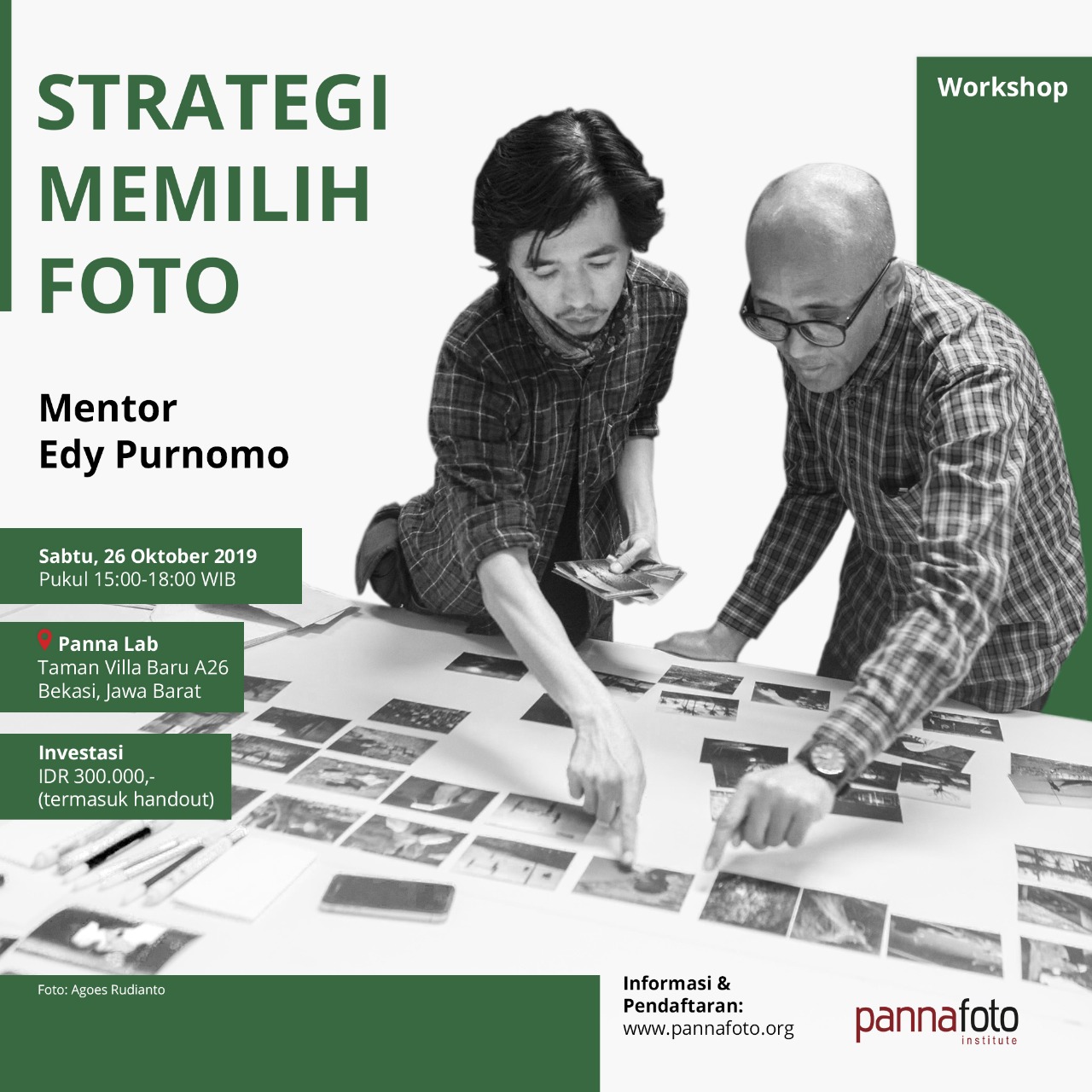Workshop Strategi Memilih Foto - PannaFoto Institute