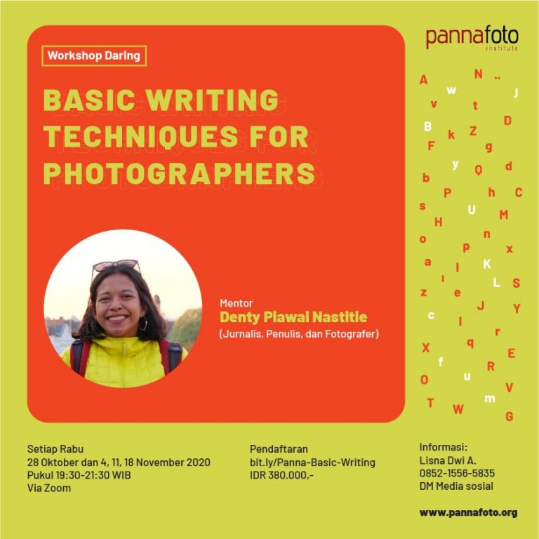 BASIC WRITING TECHNIQUES FOR PHOTOGRAPHERS - PannaFoto Institute