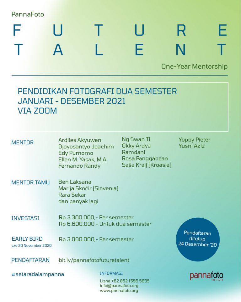 PannaFoto Future Talent: One-Year Mentorship - PannaFoto Institute